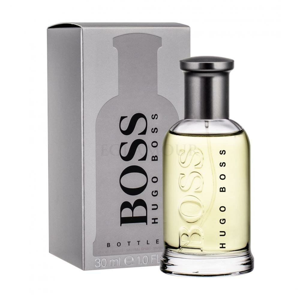 Туалетная вода Boss Bottled HUGO BOSS, мужская, древесно-пряный аромат, 30 мл