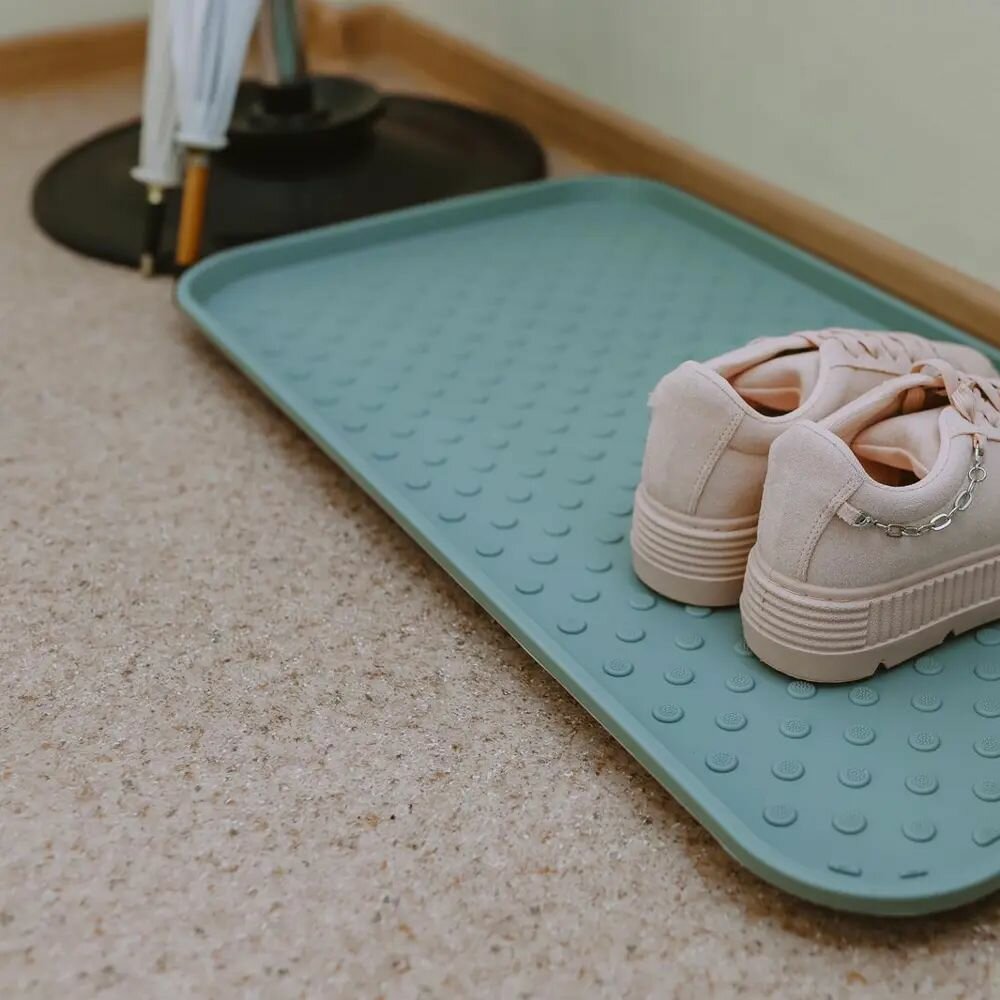 Лоток для обуви 37x70 см цвет светло-зеленый