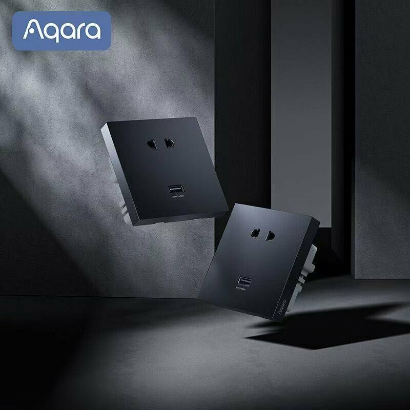 Версия Aqara Green rice USB smart wall socket H1, которую можно забыть выключить