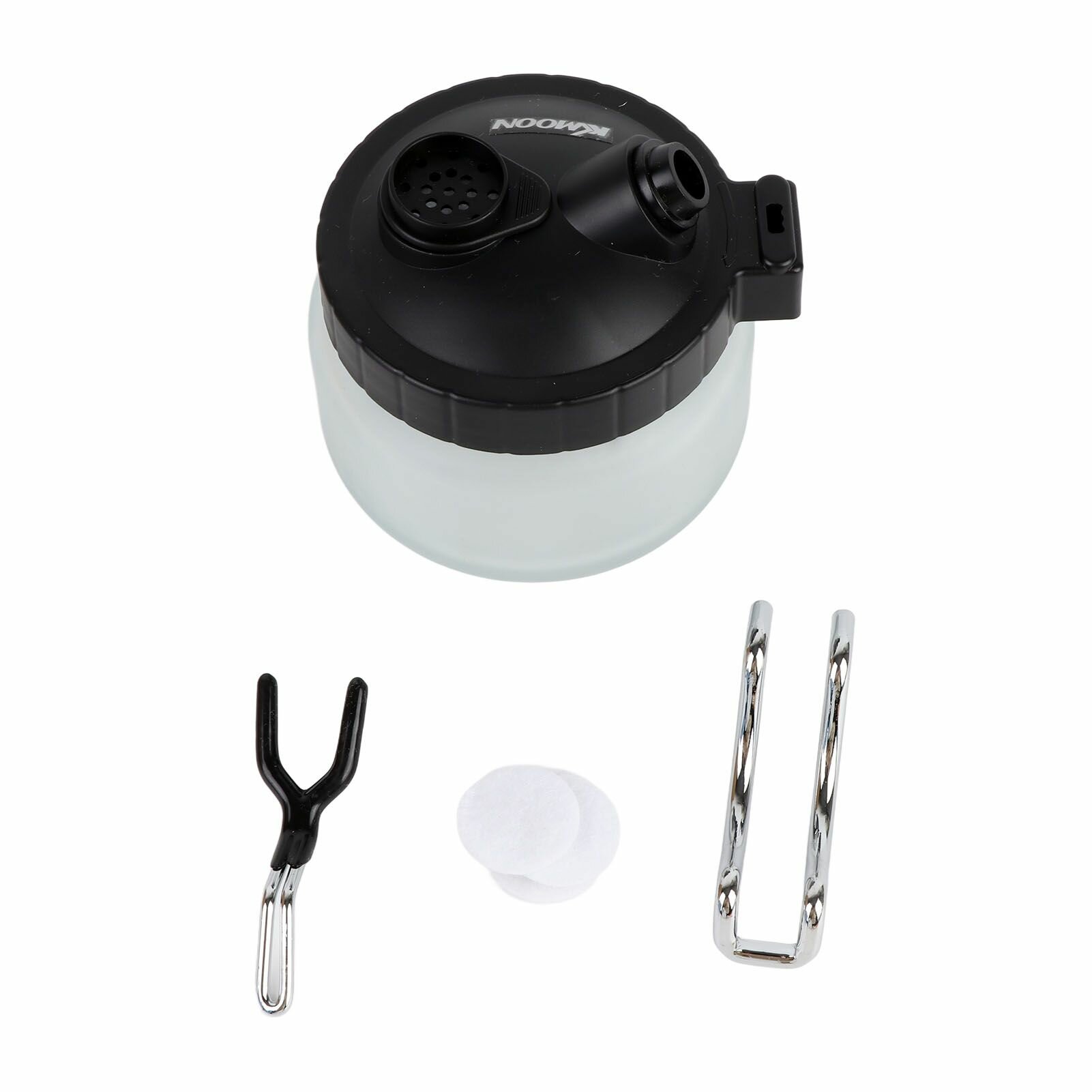 Емкость для чистки аэрографа, стеклянная