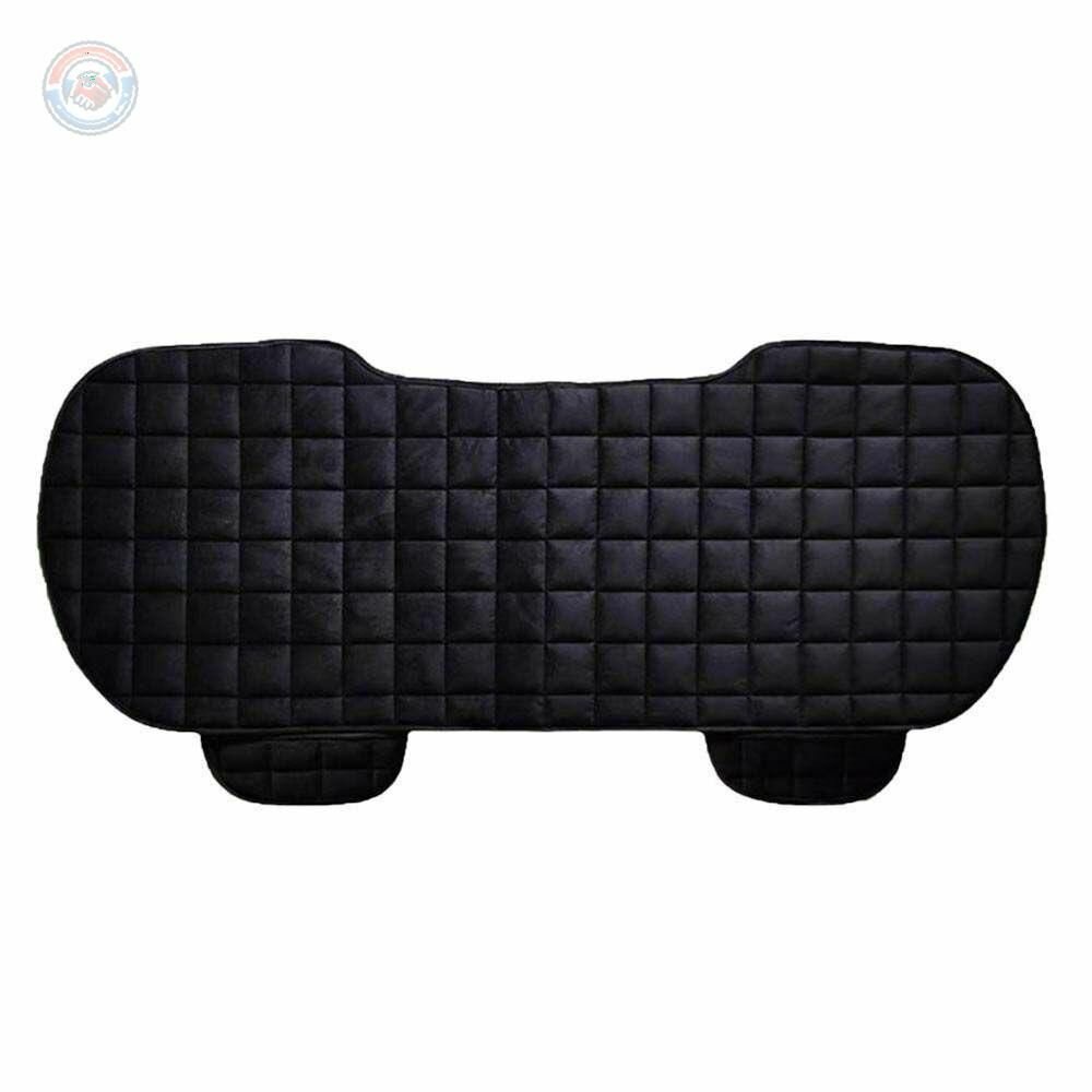 Чехол на заднее сиденье автомобиля, бархатный антискользящий универсальный защитный чехол с карманами, бежевый/кофейный/красный/серый/черный, 50x135 см