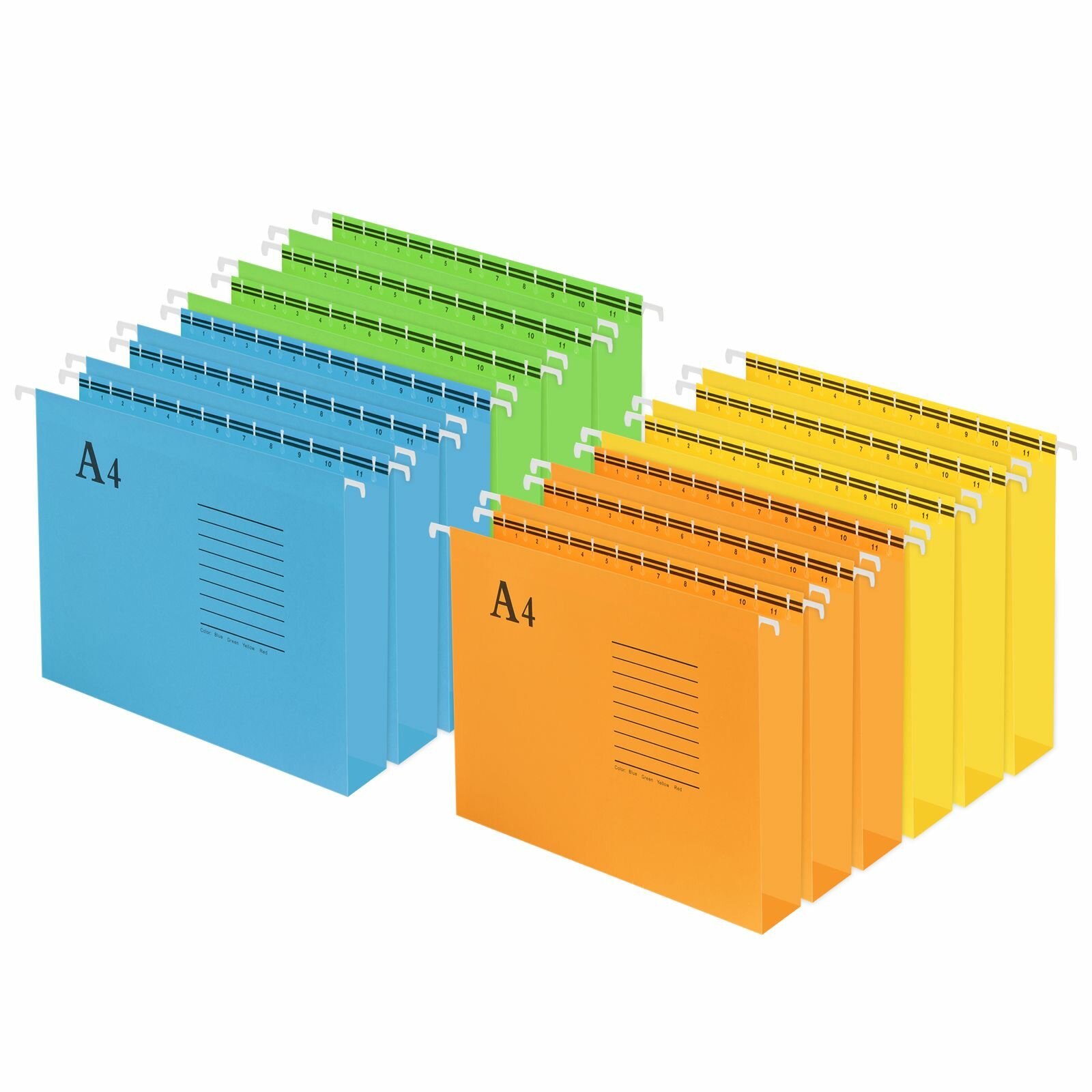 A4 12 штук, A4 подвесные файлы для шкафа=v=