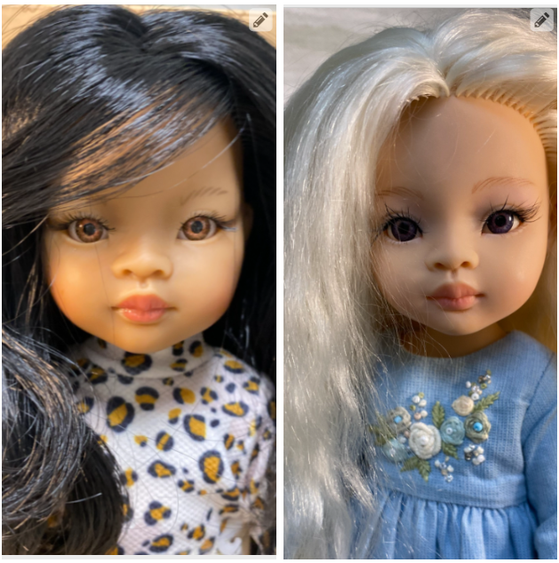 Кукла Paola Reina Блондинка Лилия Коллекционная , с натуральными волосами. 32 см. Авторская работа. В единственном экземпляре.