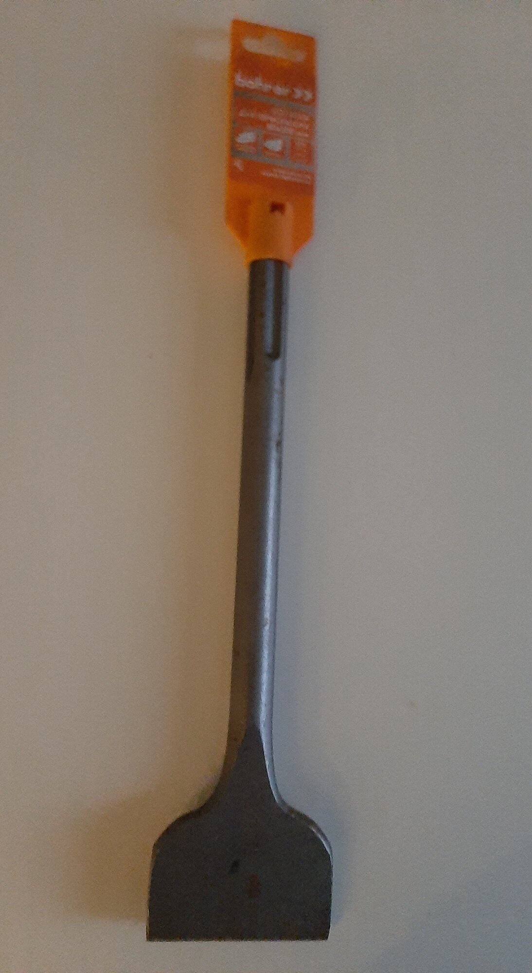 Лопатка для перфоратора bohrer SDS+ 80/300 мм, для камня, кирпича, бетона