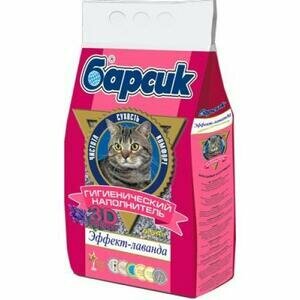 Наполнитель барсик Эффект-Лаванда 4,54л