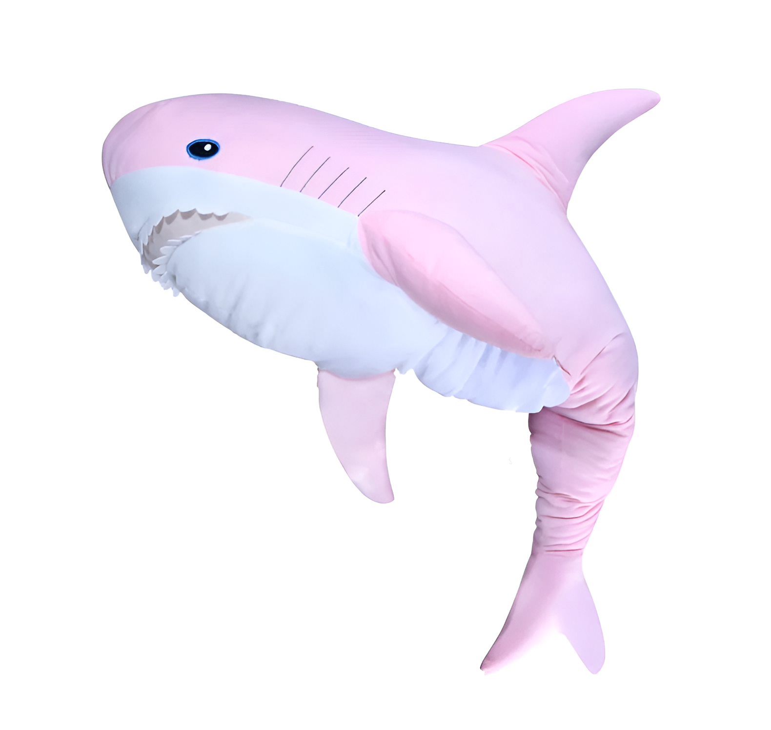 Игрушка мягкая FANCY "Акула", цвет розовый, текстиль, для детей