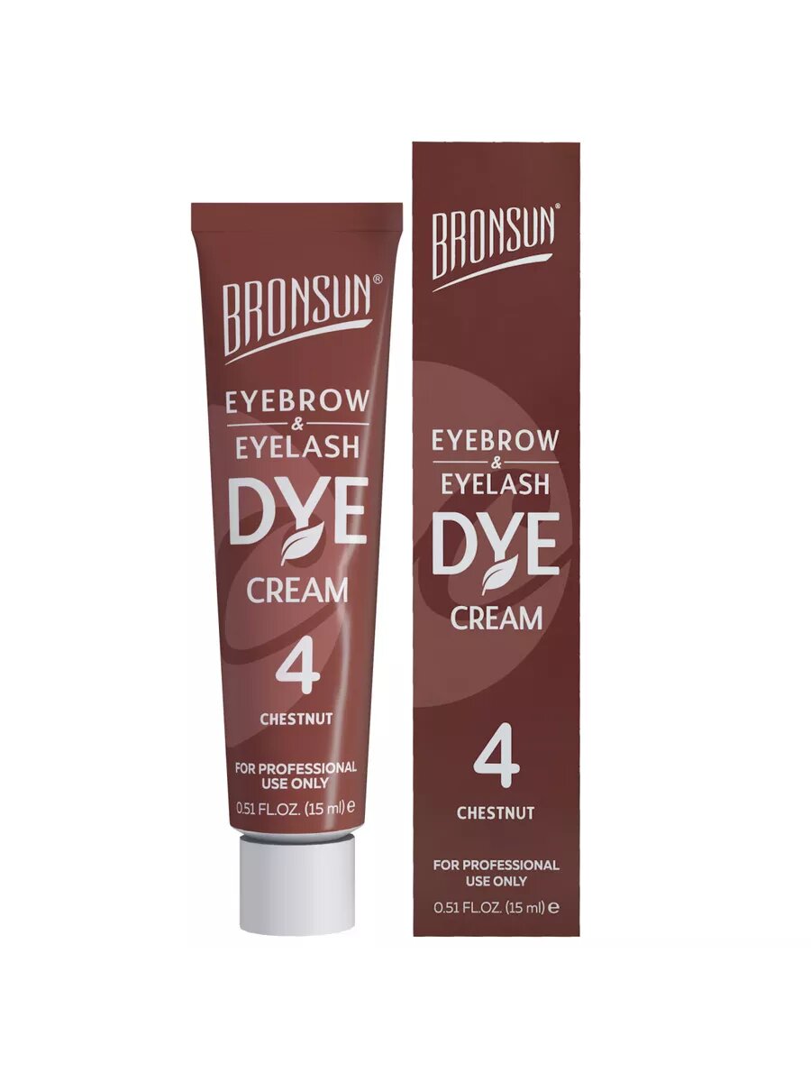 Краска для бровей и ресниц тон 4