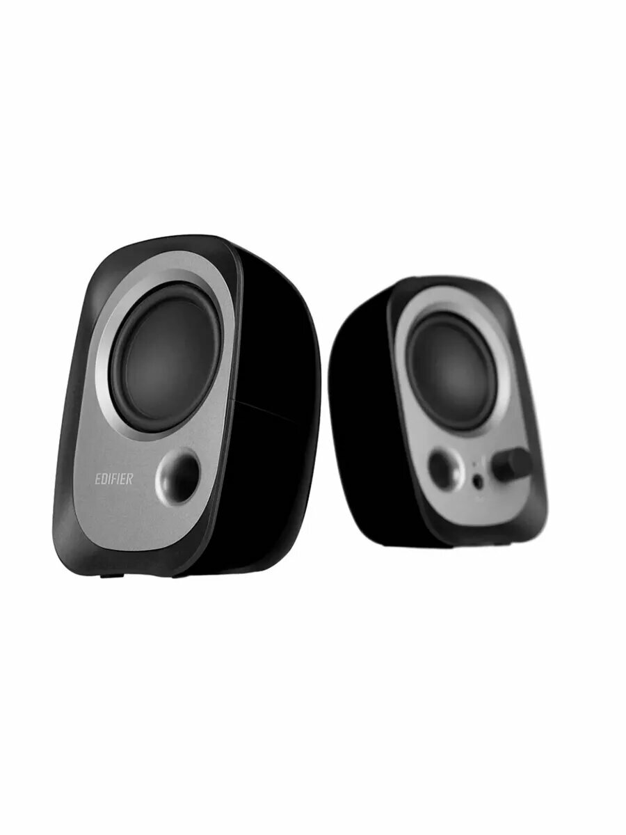 Колонки R12U 2.0 черный 4Вт портативные