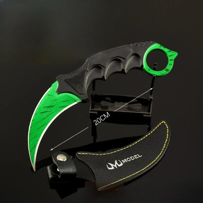 Модель Красный Паучий Кготь карманный нож Зеленый, 20cmClaw Knife-green