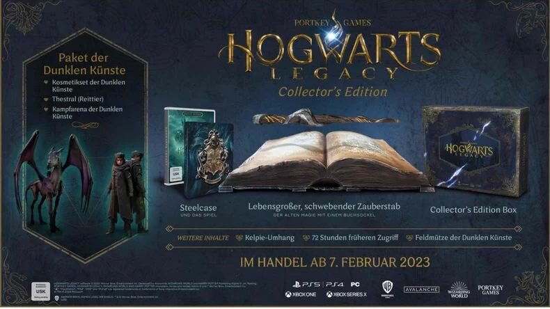 Игра Hogwarts Legacy: Коллекционное Издание, для PC, 15+, открытый мир, файтинг
