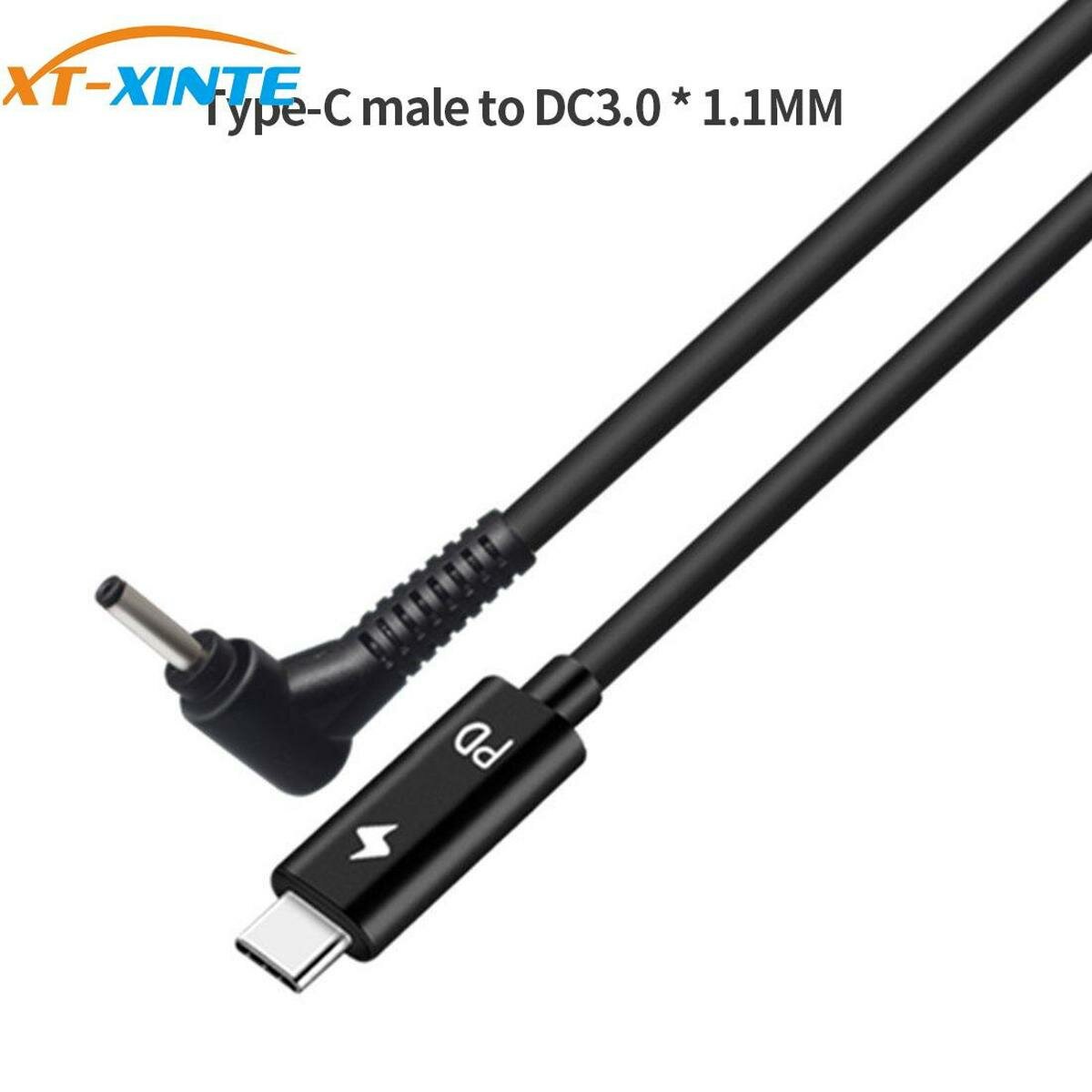 Тип C в DC 3.0x1.1 3.0*1.1 мм штекер конвертер USB-C PD зарядный кабель шнур для ноутбука Acer Aspire адаптер питания но