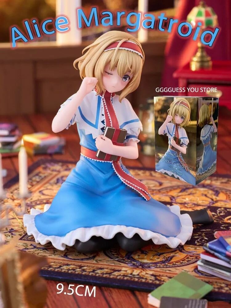 Аниме фигурка Touhou Project Alice Margatroid Noodle Stopper Figure 9.5cm