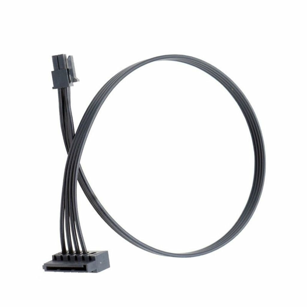 15Pin Male к 4Pin/6Pin конвертер адаптер кабель питания для флоппи-дисковода, - Маленький 4-контактный