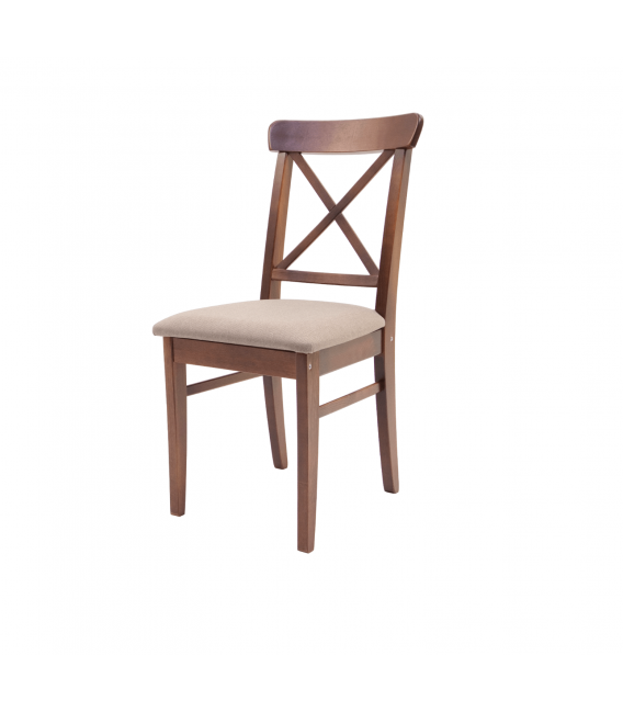 Стул Ингольф ПМ орех/бежевый