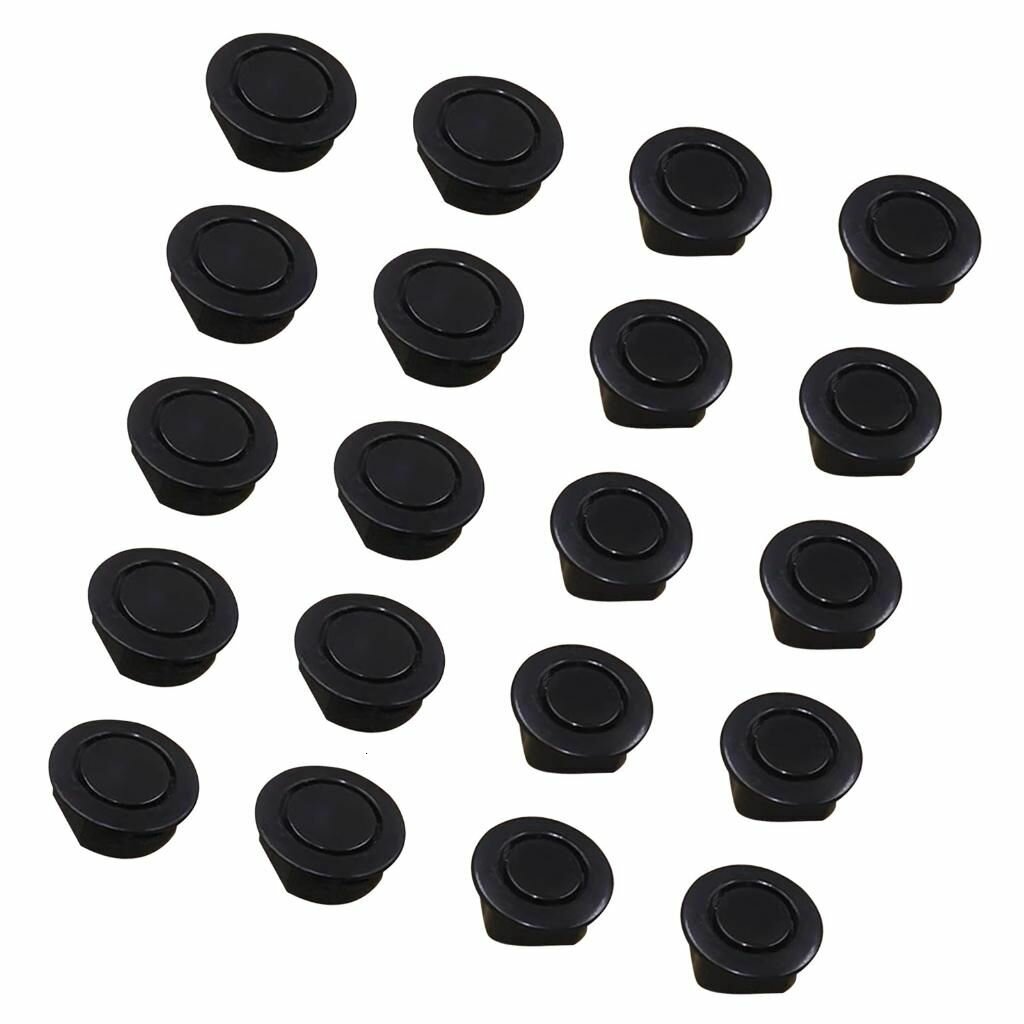 Автомобильные инструменты, 20 шт, декоративная крышка отверстия для датчика радара в переднем и заднем бамперах GM-черный