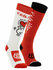 Носки 686 Keith haring 2 pack, размер S/M, красный, белый