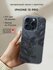 Чехол на Apple iPhone 15 Pro / Айфон 15 Про с принтом "Два китайских дракона", п...