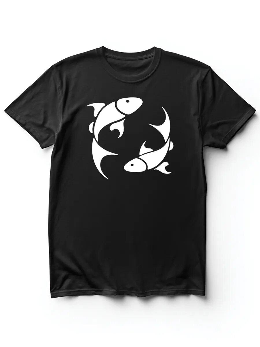 Футболка рыбки кои