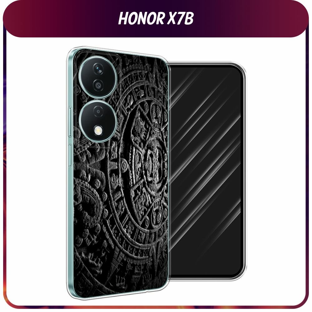 Чехол на Honor X7B/90 Smart / Хонор X7B/90 Смарт с принтом "Узоры ацтеков 3"