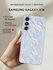 Чехол на Samsung Galaxy A16 / Самсунг А16 с принтом "Сиреневый мрамор"