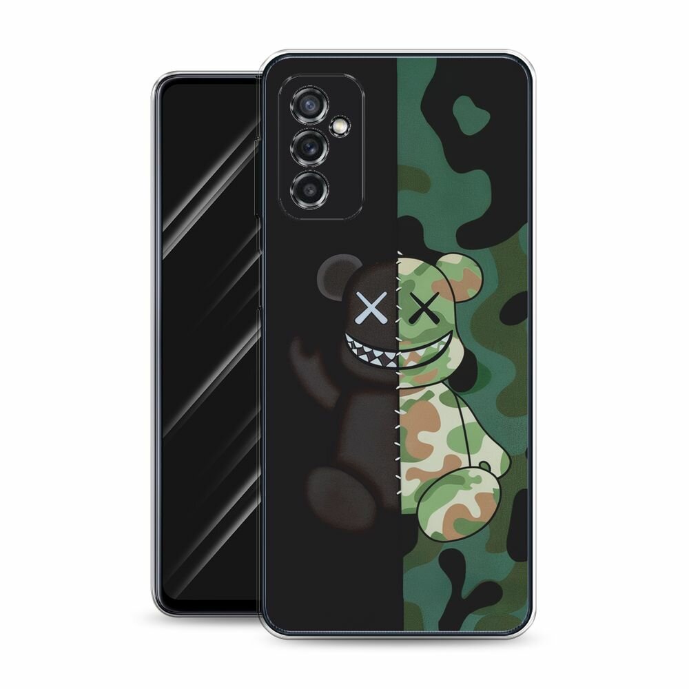 Чехол на Samsung Galaxy M52 / Самсунг Галакси M52 с принтом "KAWS 23 февраля 1" — фото 1