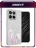 Чехол на Honor X7c / Хонор X7c с принтом "Кроличьи уши 2", прозрачный