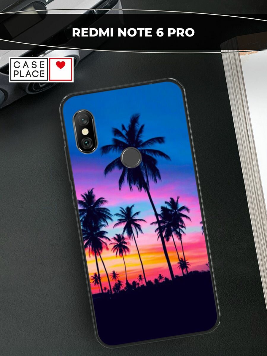 Чехол на Xiaomi Redmi Note 6 Pro / Сяоми Редми Нот 6 Про с принтом "Закат 5"