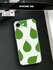Чехол на Apple iPhone 16e/17e / Айфон 16е/17e с принтом "Зеленая груша паттерн",...