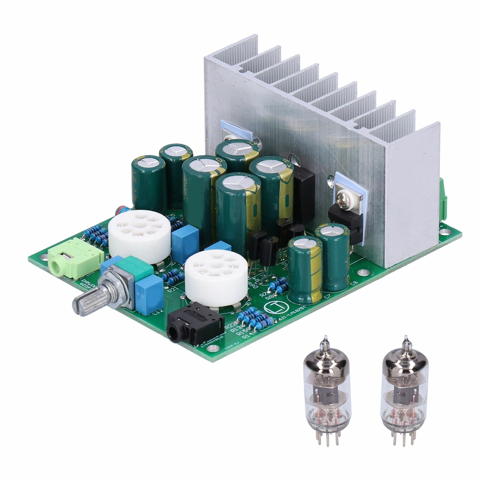 Модуль платы усилителя мощности на радиолампах 6J1 аудио цифровые печатные электронные компоненты