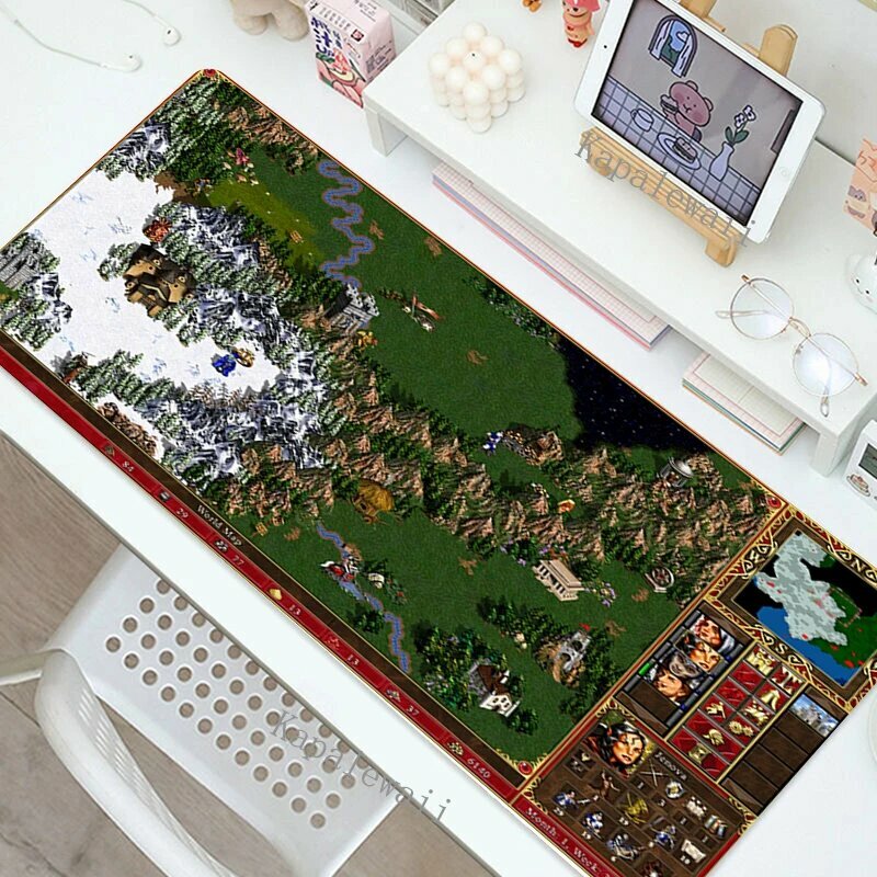 Коврик для мыши Kapalewaii Heroes of Might And Magic резиновый 800x300x2mm, CN02356 Map (2)