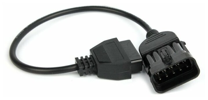 Переходник 10 Pin - OBD 2 16 Pin для Opel Переходник 10 Pin - OBD 2 16 Pin для Opel