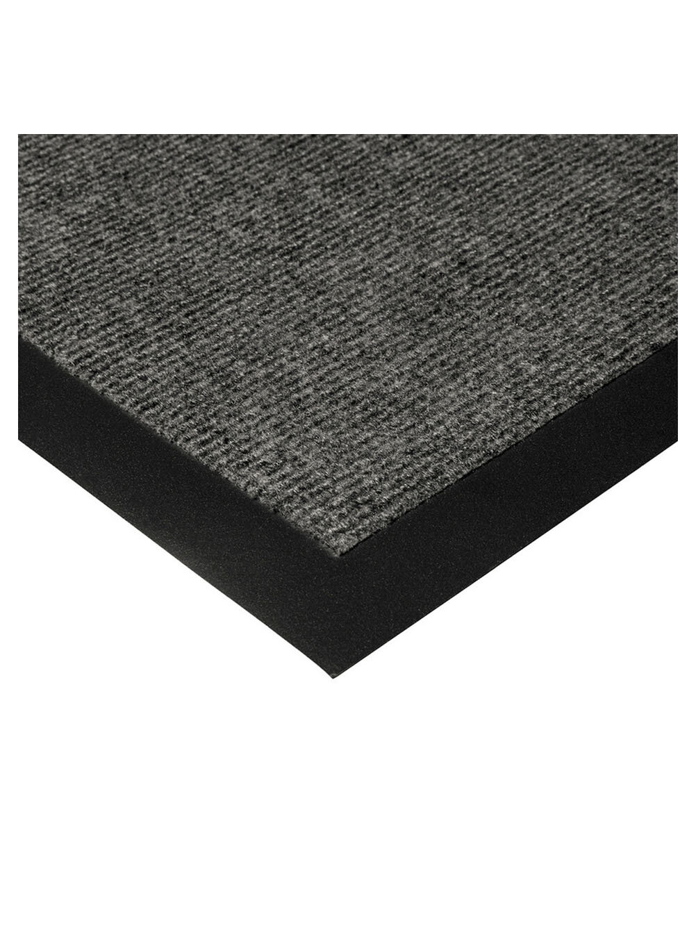 Коврик грязезащитный ПВХ Степ 90х60 см серый (2 шт.)