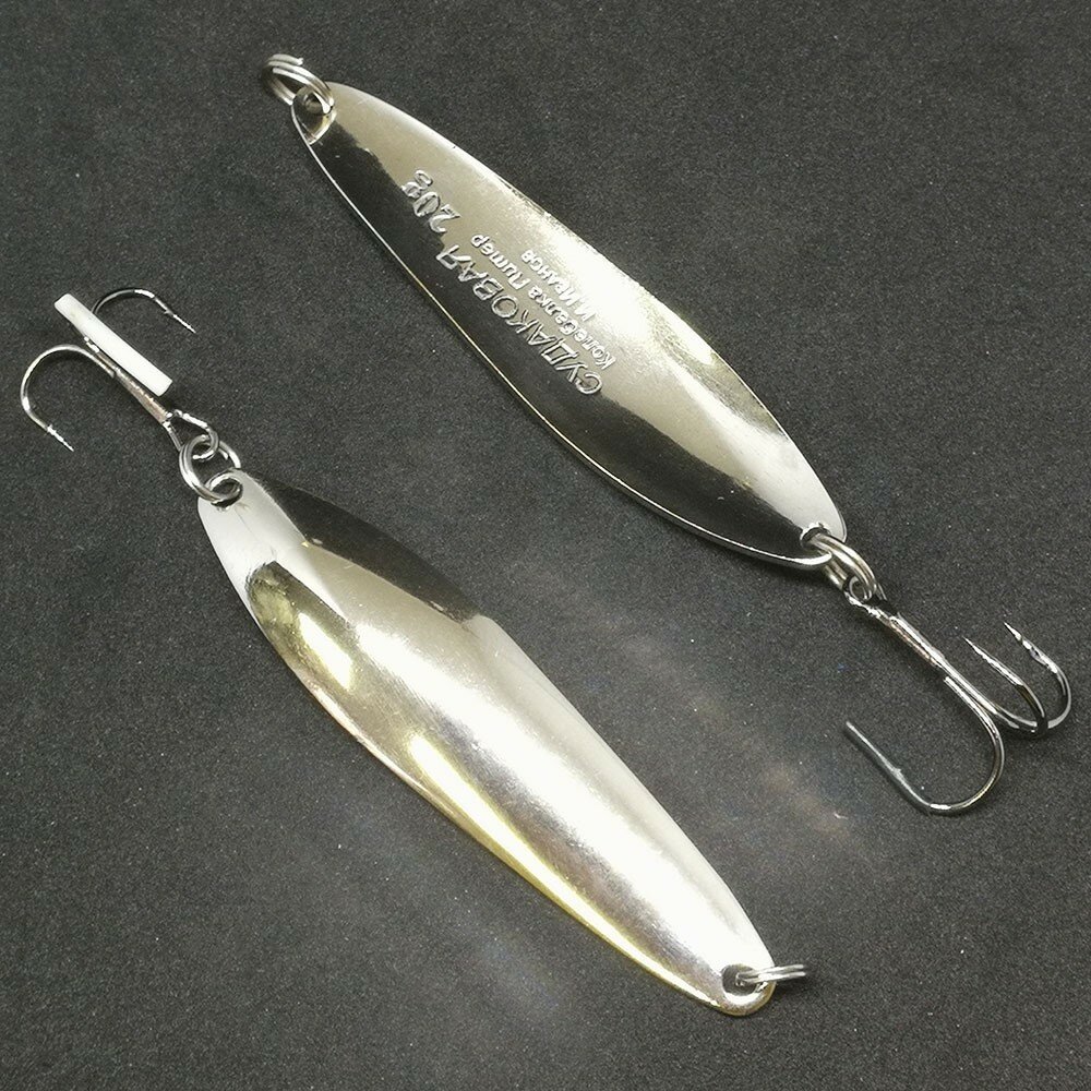 Блесна Колебалка Питер Судаковая 20 гр никель