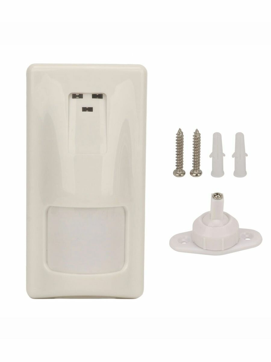 Проводной пассивный инфракрасный датчик движения с двойным ПИР-детектором, 12 м, для охранной сигнализации