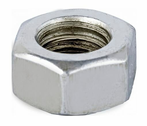 Гайка шестигранная М16 (1кг 27шт) DIN934 цинк SteelRex/018445/018445