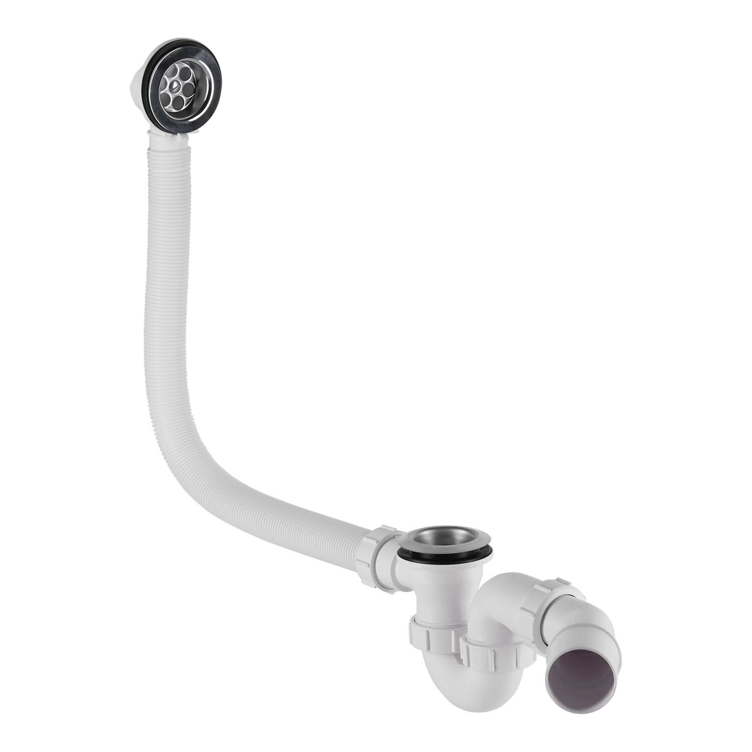 Сифон для ванны McAlpine 1 1/2х40 мм с выпуском d70 мм с соединением 40/50 мм (MRB1) McAlpine MRB1