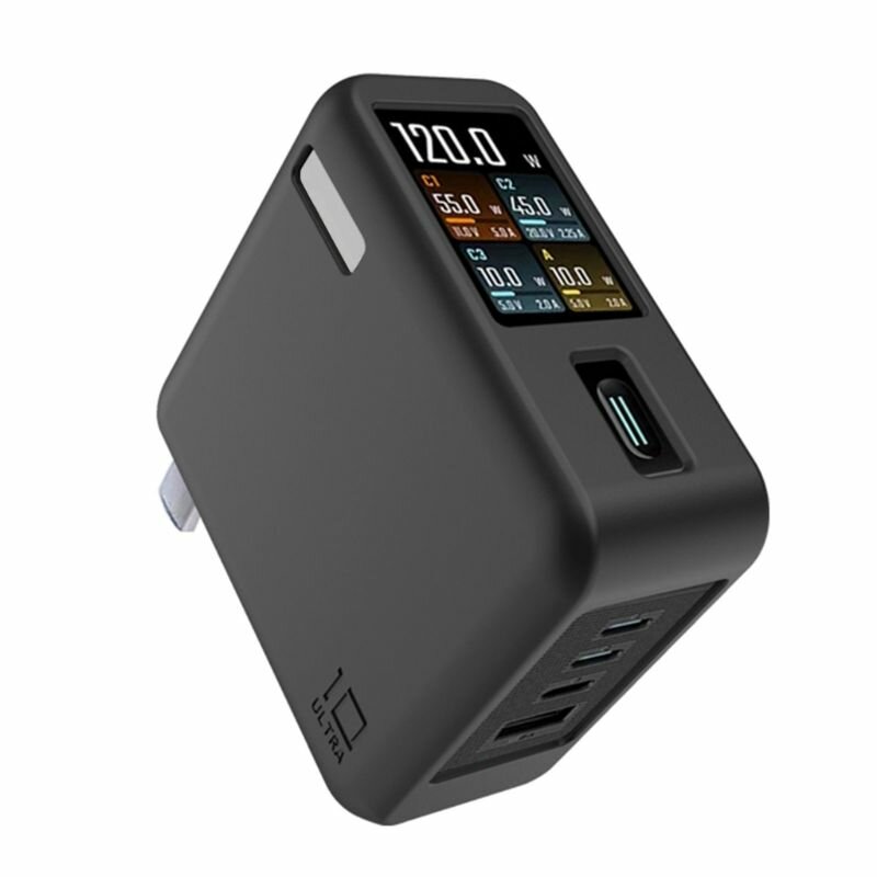 (1 шт.) Чехол для ЗУ Cuktech 10 Ultra, черный
