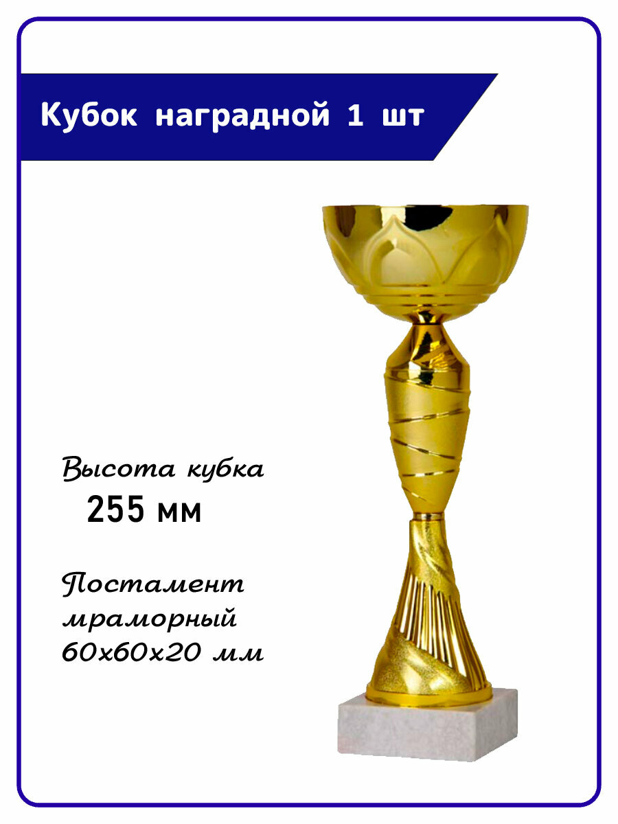 Кубок для награждения 7671 D 25,5 см