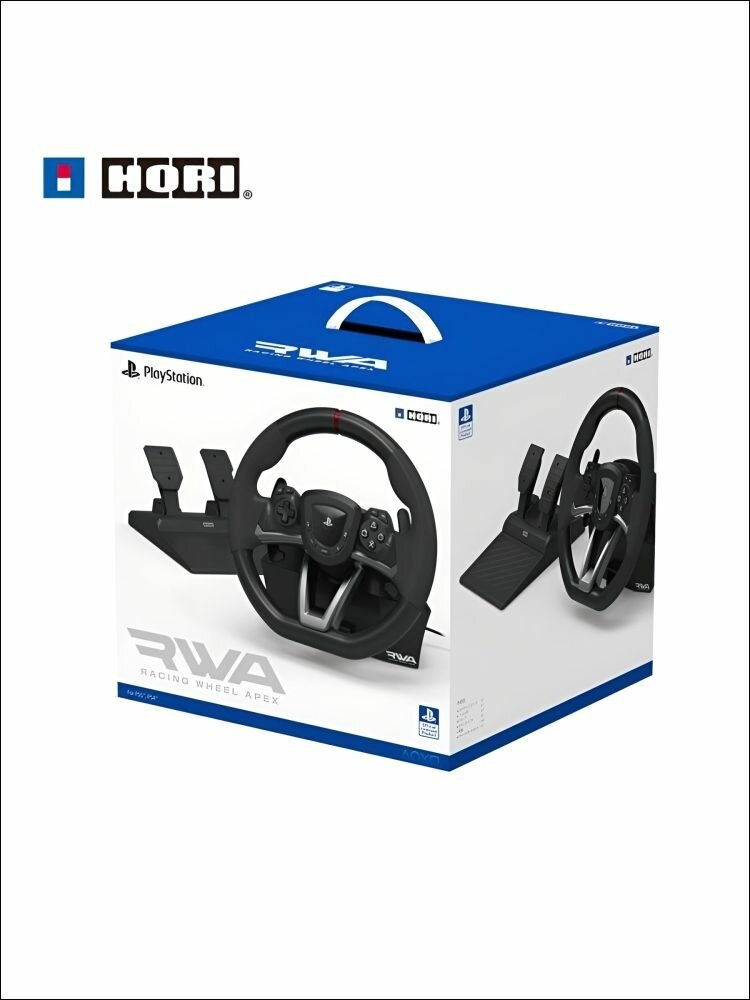 Руль игровой Hori черный PS5/PS4/PC SPF-004 Racing Wheel Apex