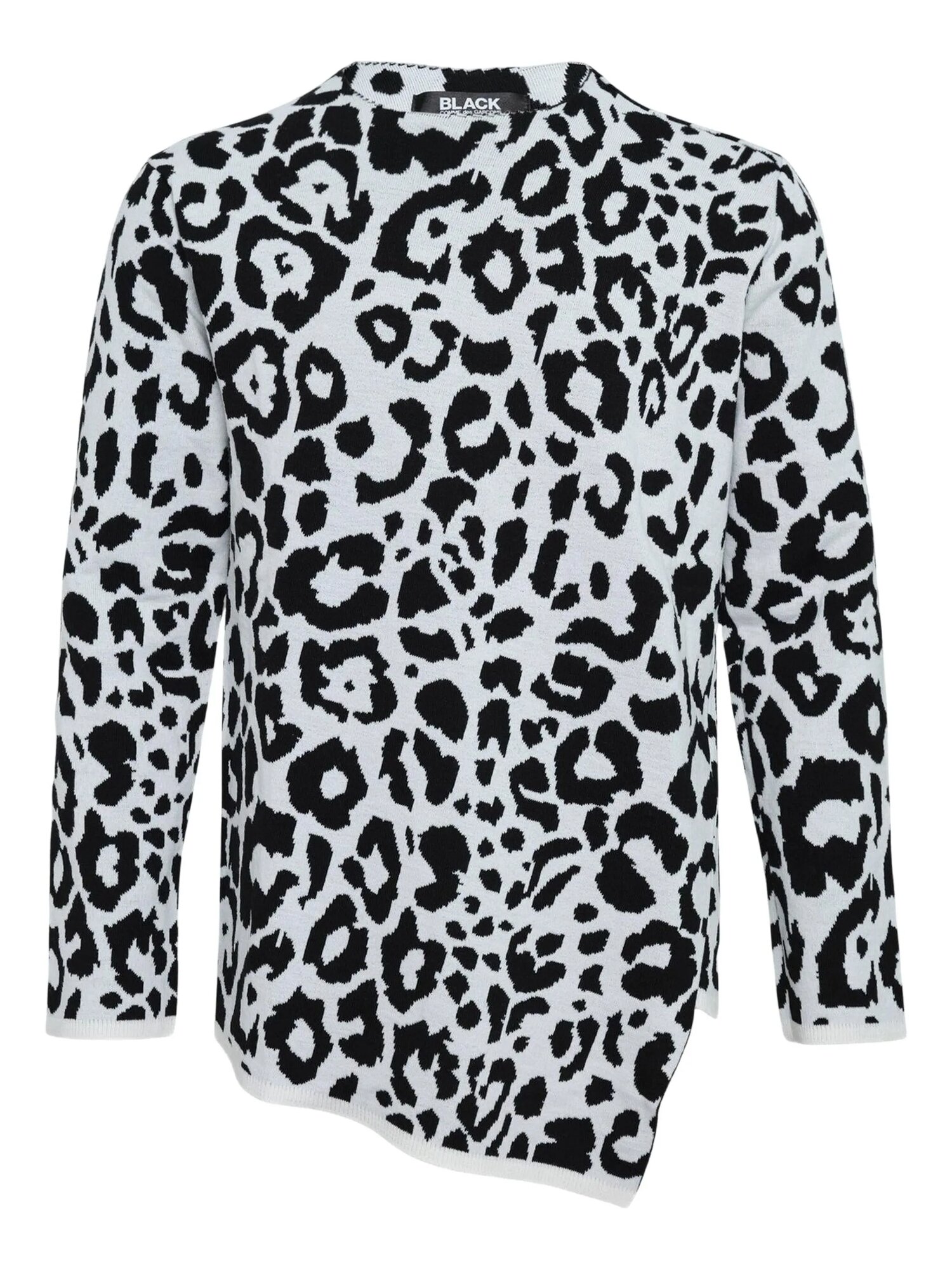 Джемпер BLACK COMME des GARCONS, размер 2XL, белый