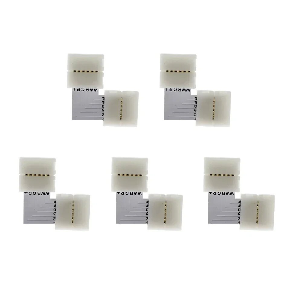 YSRSAI 6Pin RGB+CCT Удлинительный кабель для светодиодной ленты 6Pin L Connector