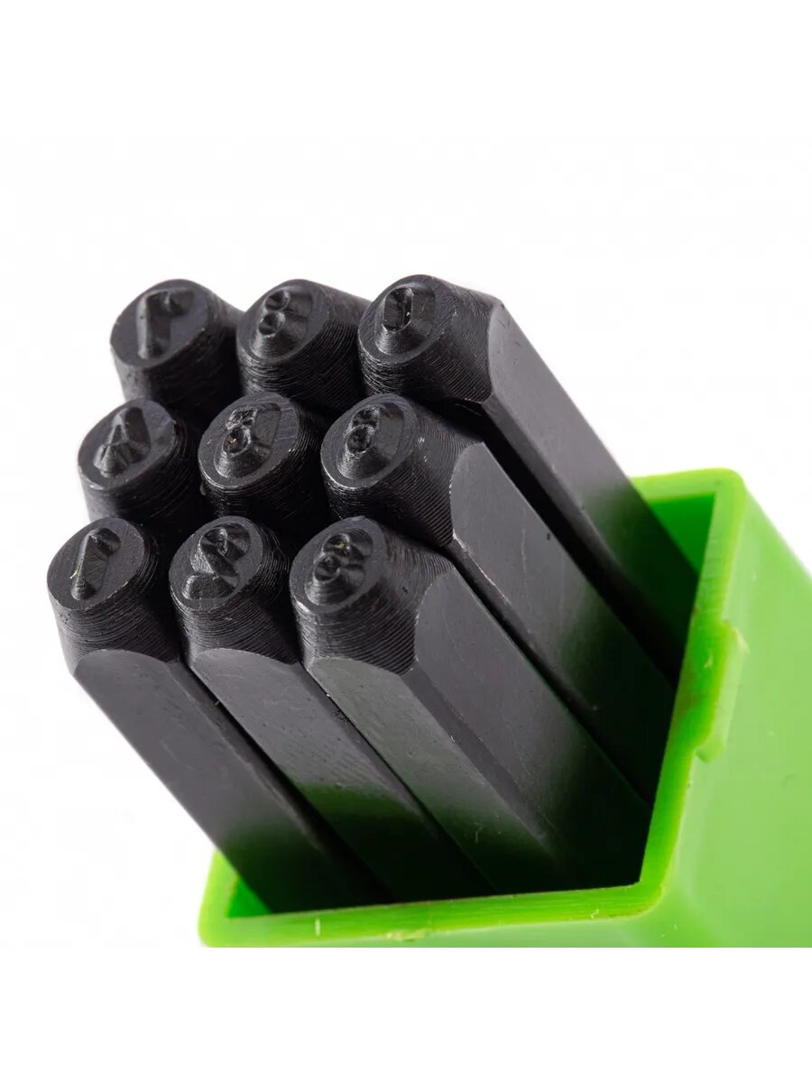 Клейма штамповочные, ударные, цифровые, 3 м, СИБРТЕХ, 18840