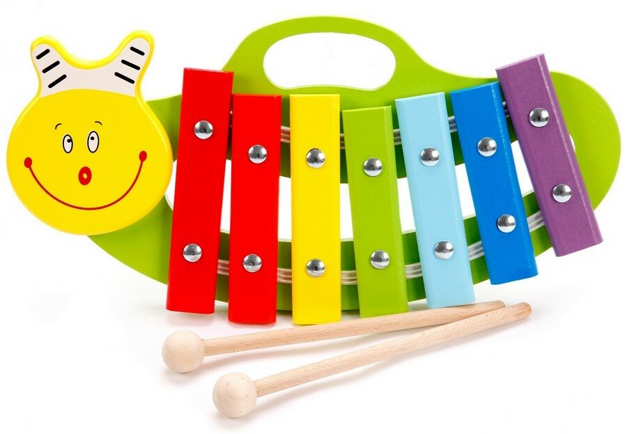 Ксилофон детский деревянный "Улитка"