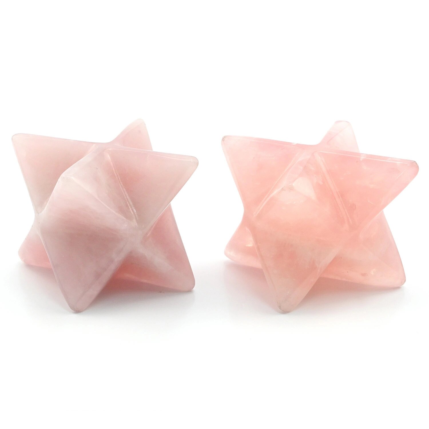 Меркаба из розового кварца 55*40*65мм, (8-18) .