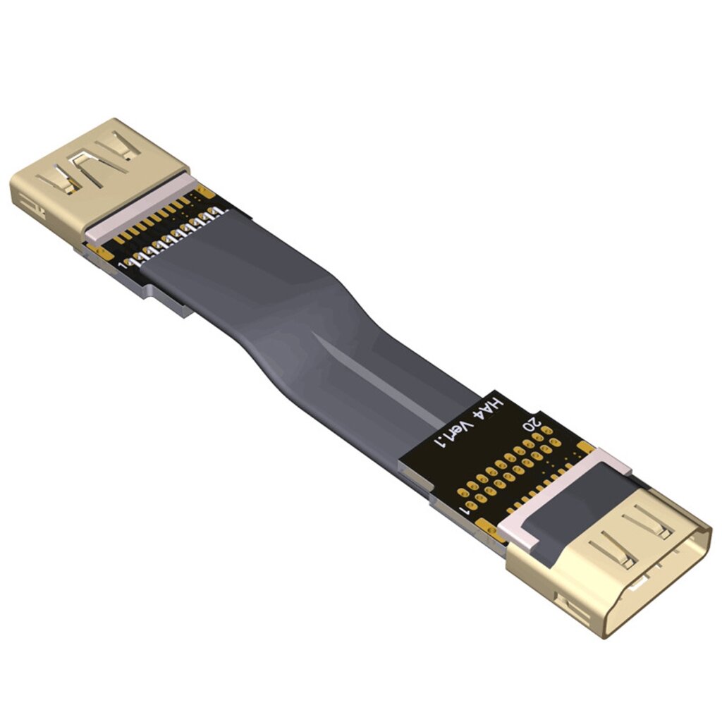 HDMI2.0 от мужчины к женщине встроенный удлинитель 20 см A4-A4