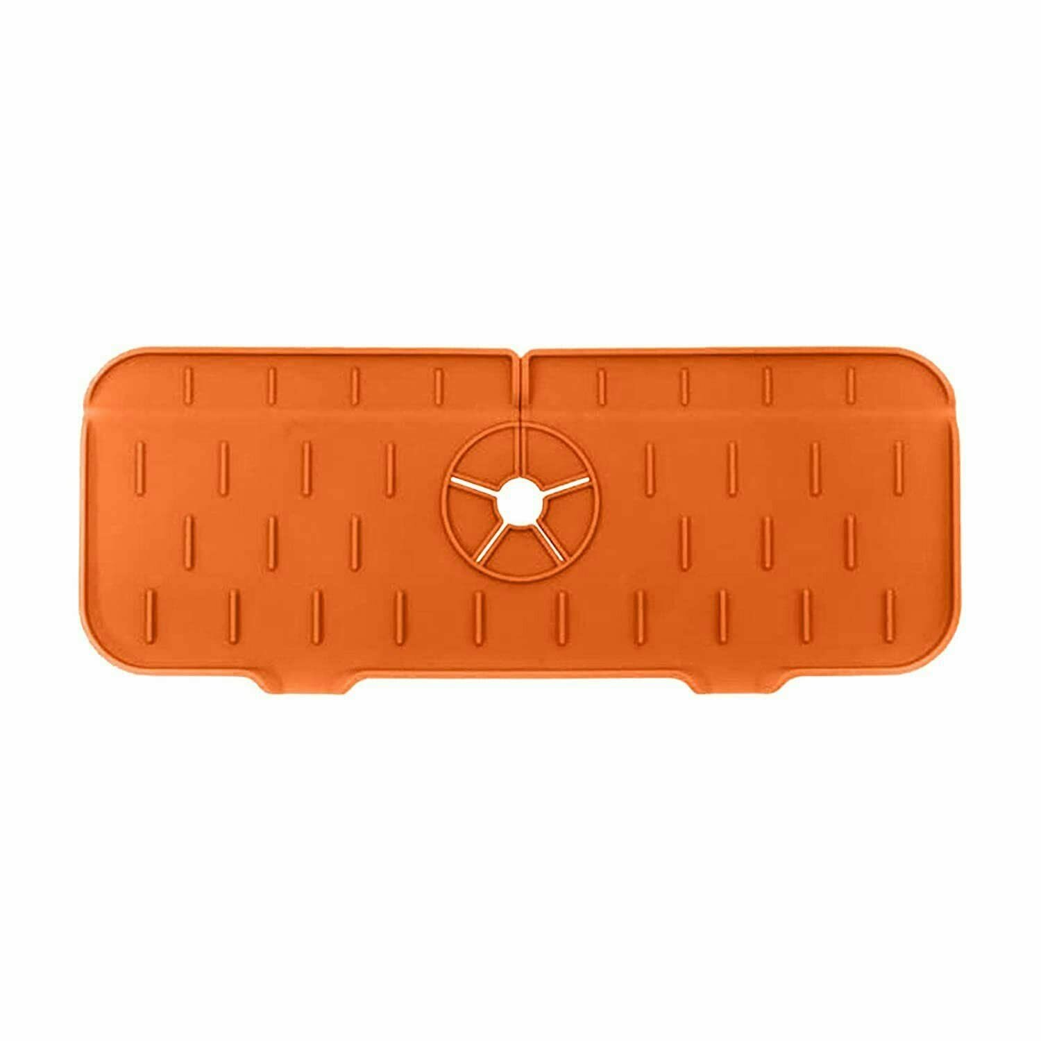 Силиконовый защитный экран для кухонной раковины, поддон для капель с ручкой крана, абсорбирующий коврик для крана, защитники для раковины на кухне, коврик для раковины для ванной, аксессуары для кухонной раковины в стиле фермерского дома и автоприцепа.