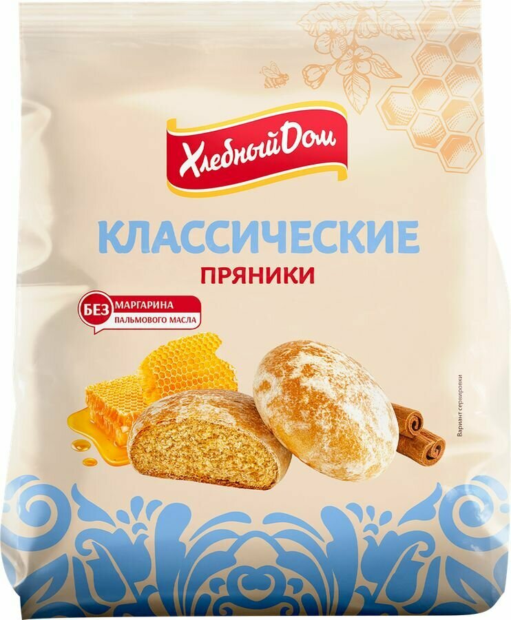 Пряники хлебный ДОМ Классические, 300г