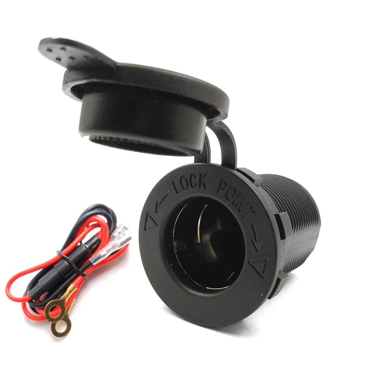 12 В 24 В автомобильный прикуриватель зарядное устройство адаптер розетки для Socket With Line