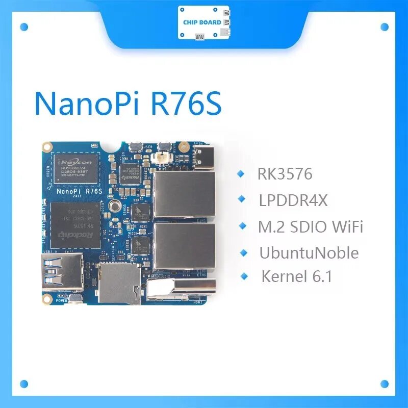Cbhioarpd NanoPi R76S SBC — фото 1