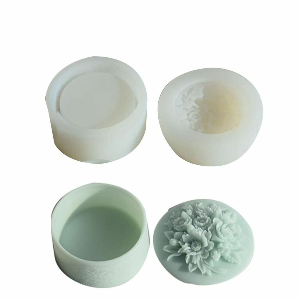 Шкатулка, Форма для шкатулки в форме цветка-стиль 2